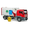 Bruder 03761 Heavy Duty MAN TGS Front Loader Side Garbage Truck, Trash ...