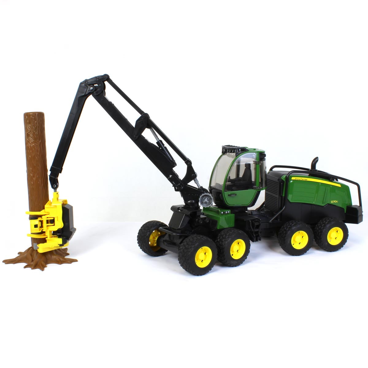 Bruder, Tractor Toy, 09823, Forestry Harvester with Trunk - Walmart.com