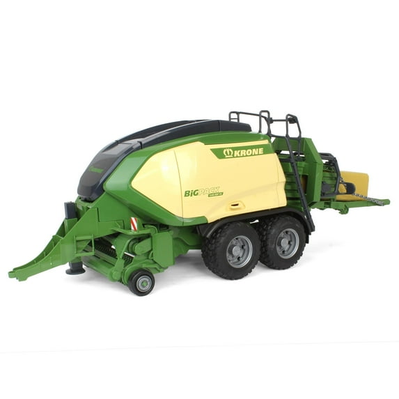 Bruder 1/16 Krone BiG Pack 1290 HDP VC Baler with 2 Hay Bales 02033 ...