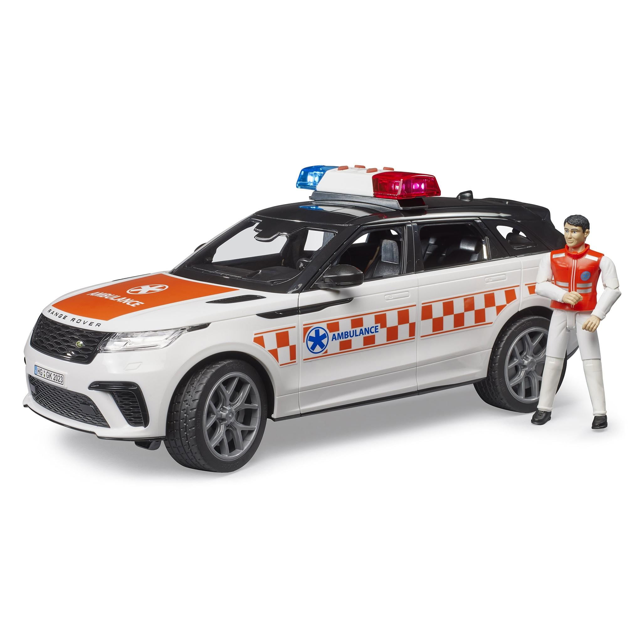 Bruder 1/16 Range Rover Velar Emergency Vehicle with Driver 02885 ...