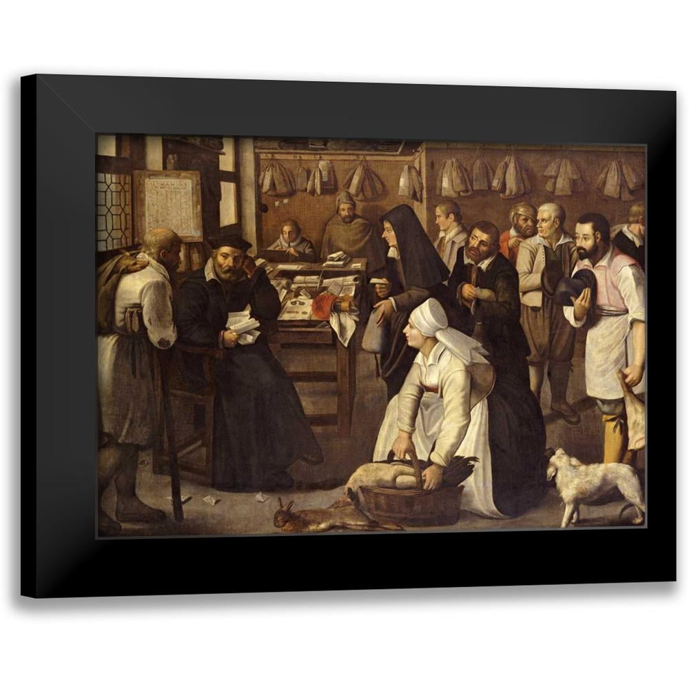 Bruegel, Pieter the Elder 14x11 Black Modern Framed Museum Art Print ...
