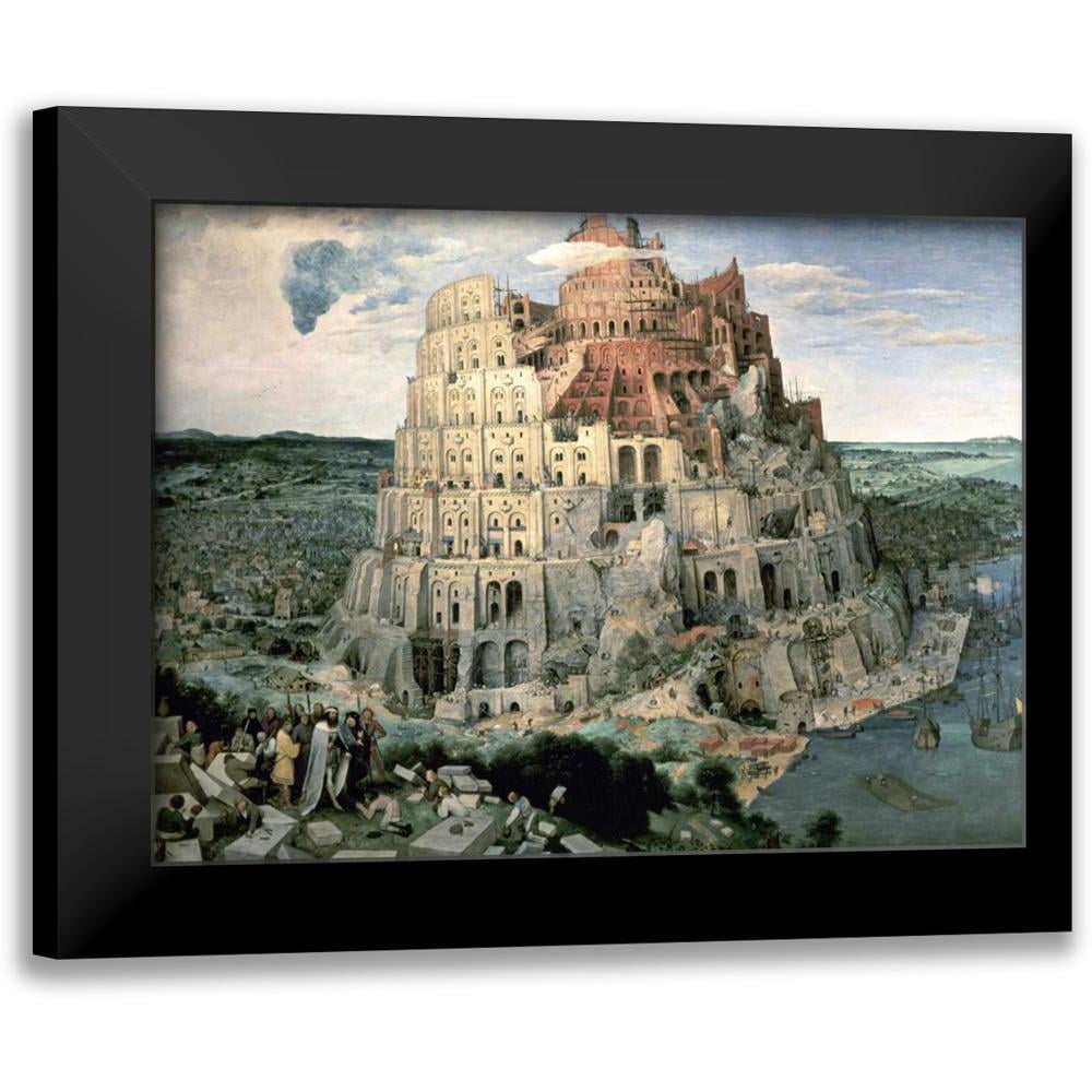 Bruegel, Pieter the Elder 14x11 Black Modern Framed Museum Art Print ...