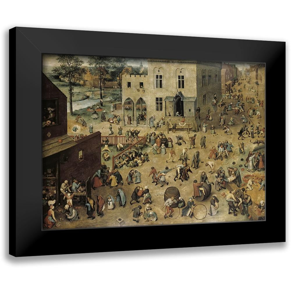 Bruegel the Elder, Pieter 14x11 Black Modern Framed Museum Art Print ...