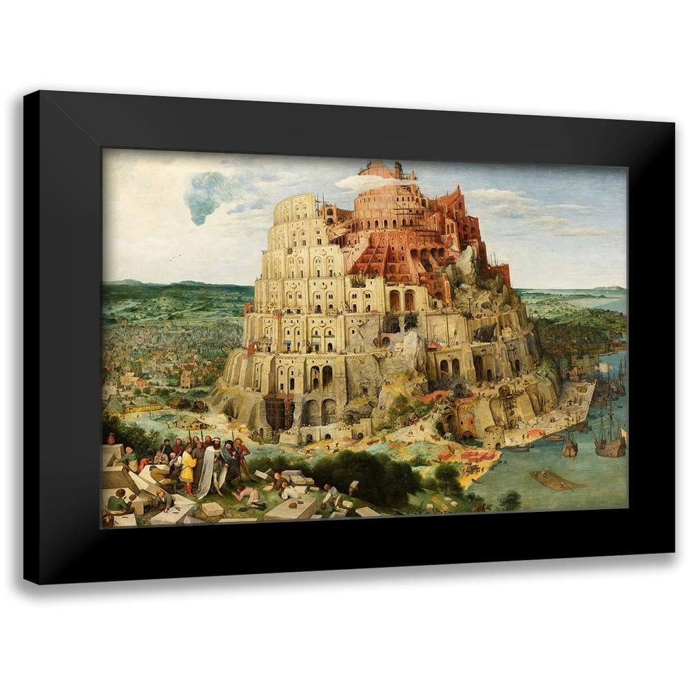 Bruegel the Elder, Pieter 18x14 Black Modern Framed Museum Art Print ...