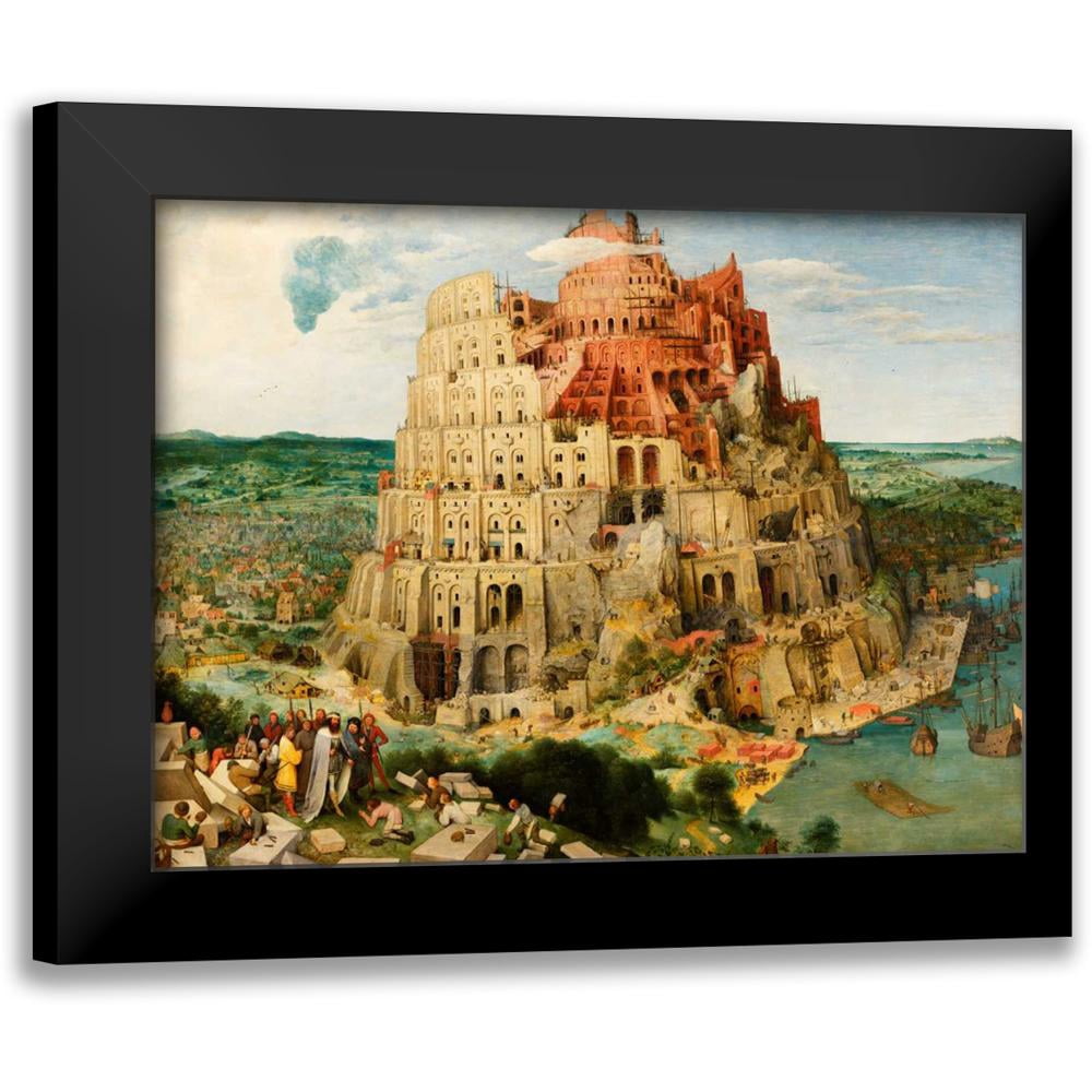 Bruegel the Elder, Pieter 18x15 Black Modern Framed Museum Art Print ...