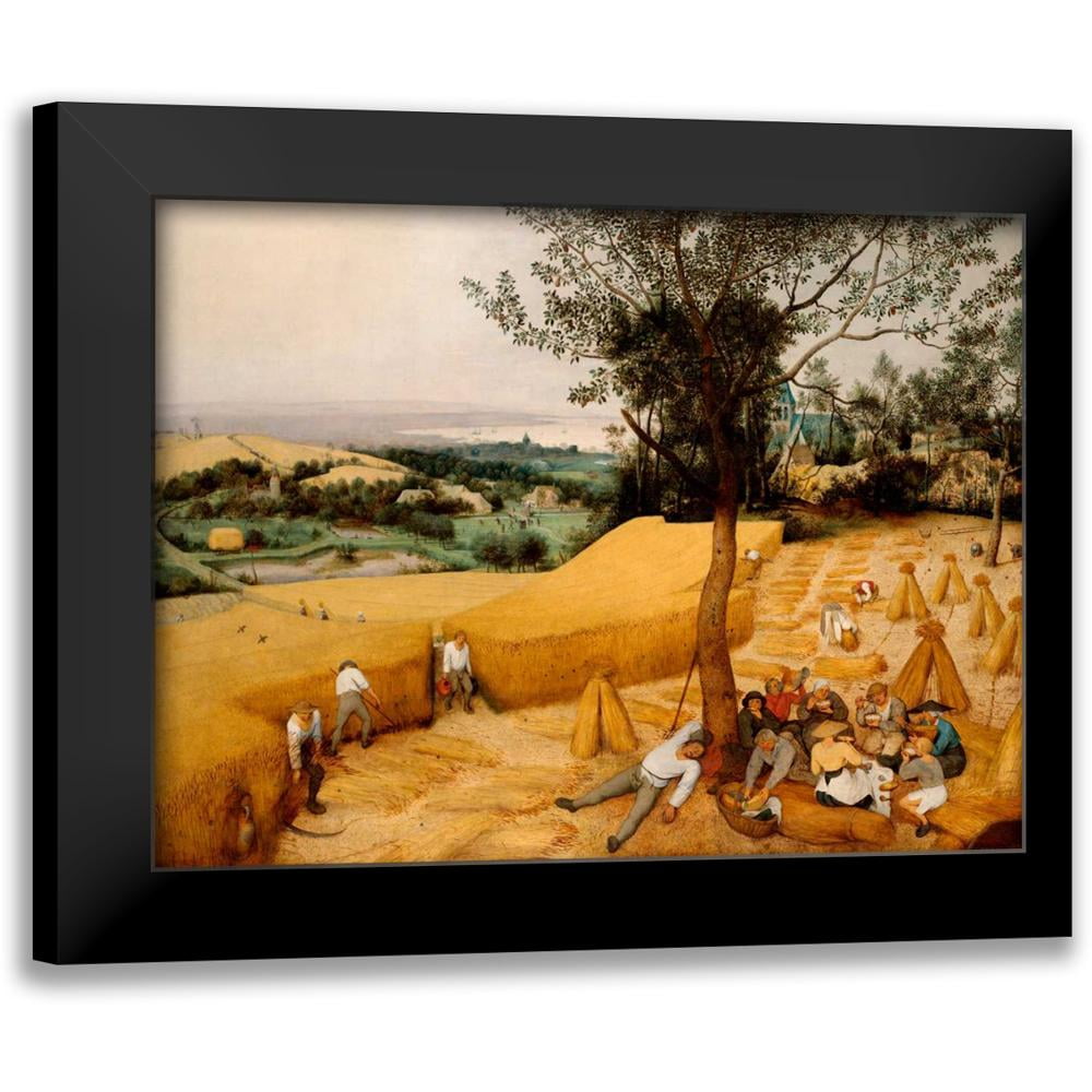 Bruegel the Elder, Pieter 24x19 Black Modern Framed Museum Art Print ...