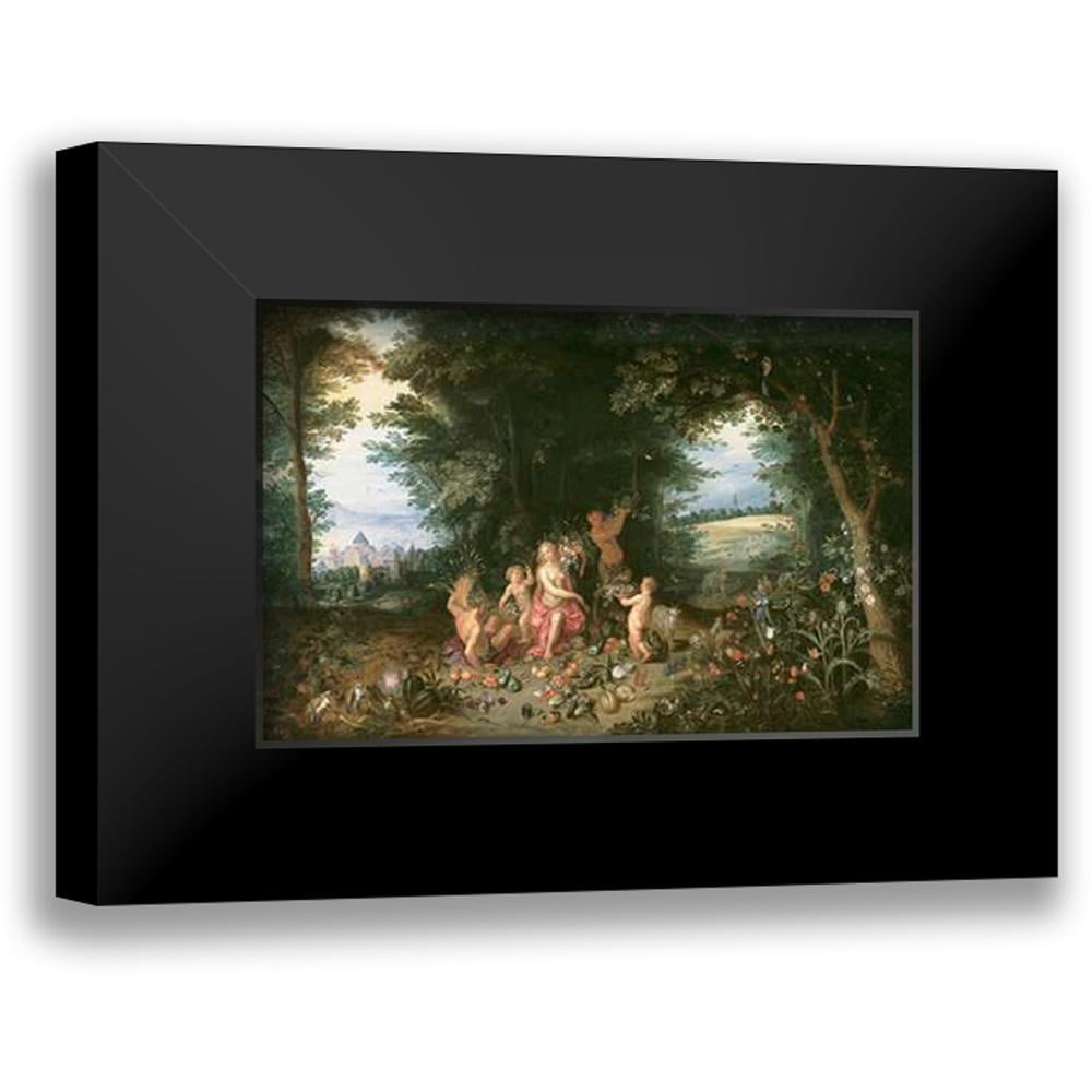 Brueghel, Jan II 14x11 Black Modern Framed Museum Art Print Titled ...