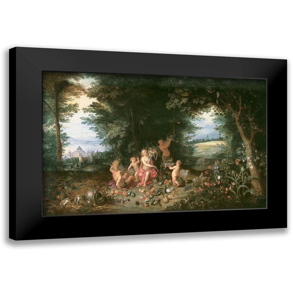 Brueghel, Jan the Younger 18x13 Black Modern Framed Museum Art Print ...