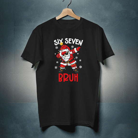 Bruh 67 Meme Funny Gen Alpha Christmas Holiday Humor Unisex T-Shirt, up ...