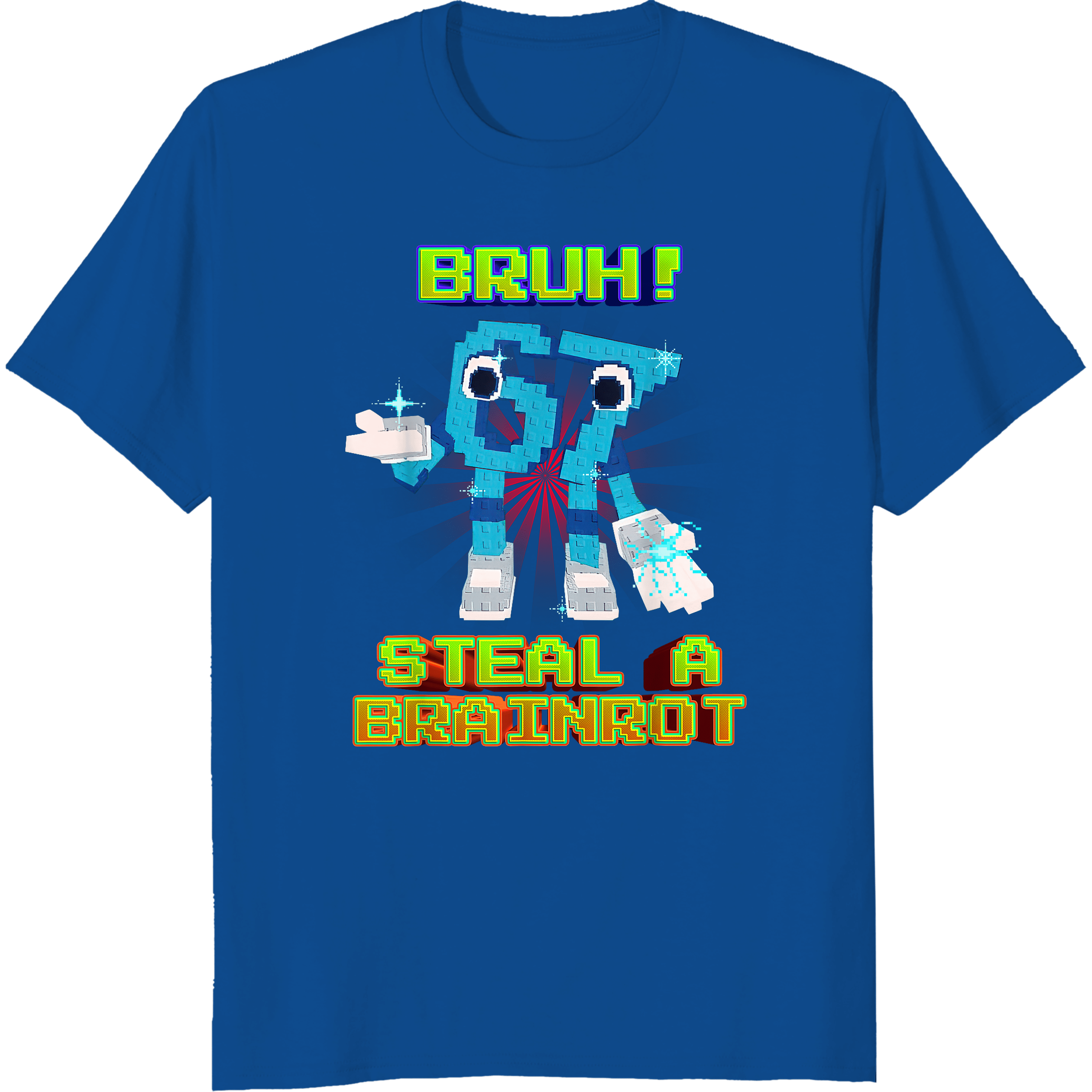 Bruh 67 Six Seven 6-7 Funny Brainrot Steal A Brainrot Tshirt ,Full ...
