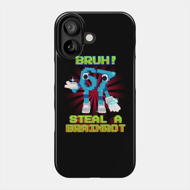 Bruh 67 Six Seven Funny Brainrot Meme Graphic Case for Apple iPhone 11 ...