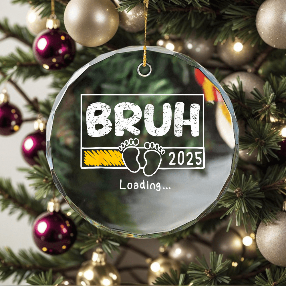 Bruh Baby Announcement Keeper Of The Gender Reveal Party Ornament ...
