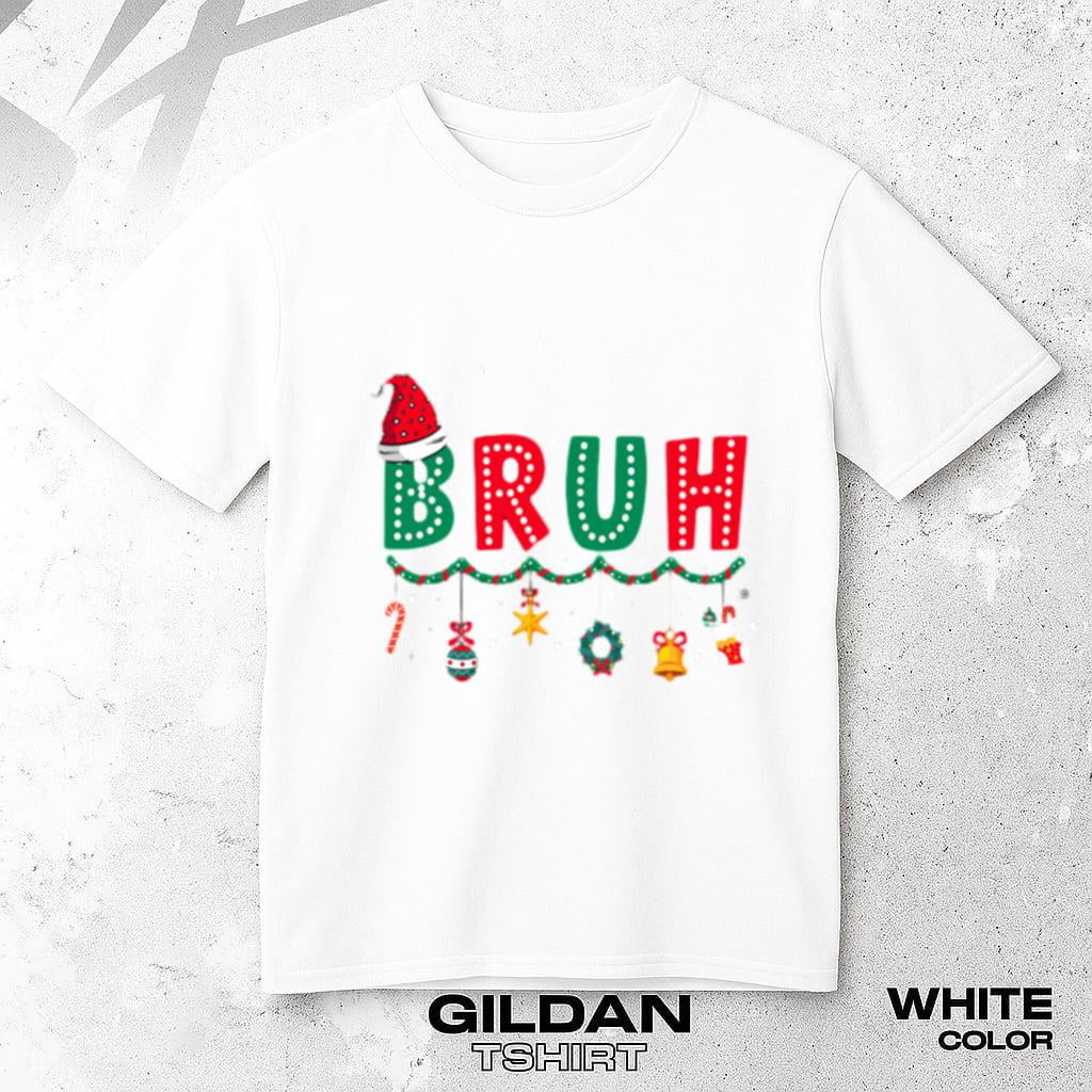 Bruh Christmas Funny Slang Meme Xmas Holiday Joke For Teen Boys Unisex ...