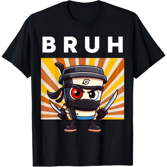 Bruh Cyborg Cappuccino Assassino Brainrot Meme Viral Humor Unisex T ...