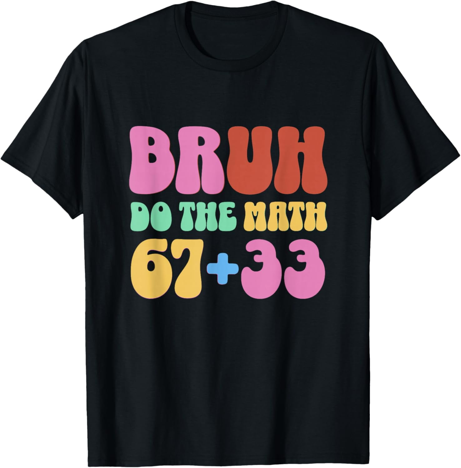 Bruh Do The Math 100 Days of School Math Equation Adult Funny Adult T ...