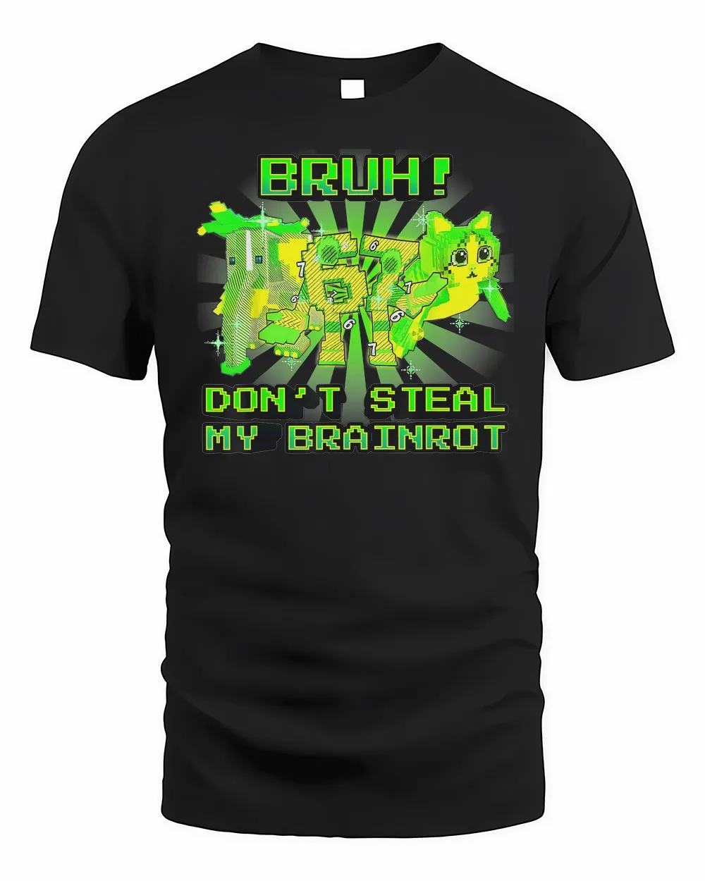 Bruh Don't Steal My OG Brainrots Funny Meme for Shirt - Walmart.com