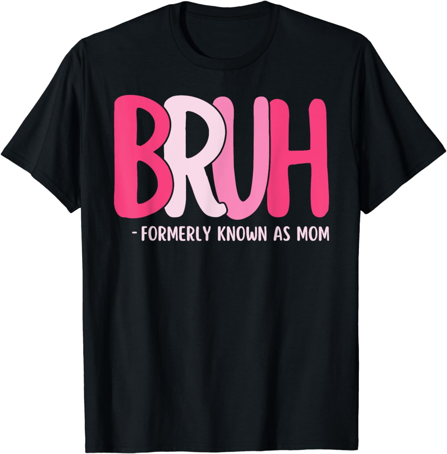 Bruh Formerly Known As Mom T-Shirt - Walmart.com