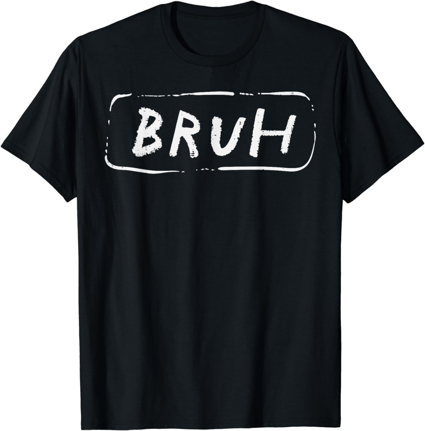 Bruh Funny Saying Slang Brother Meme Brah Men Women Kids T-Shirt ...