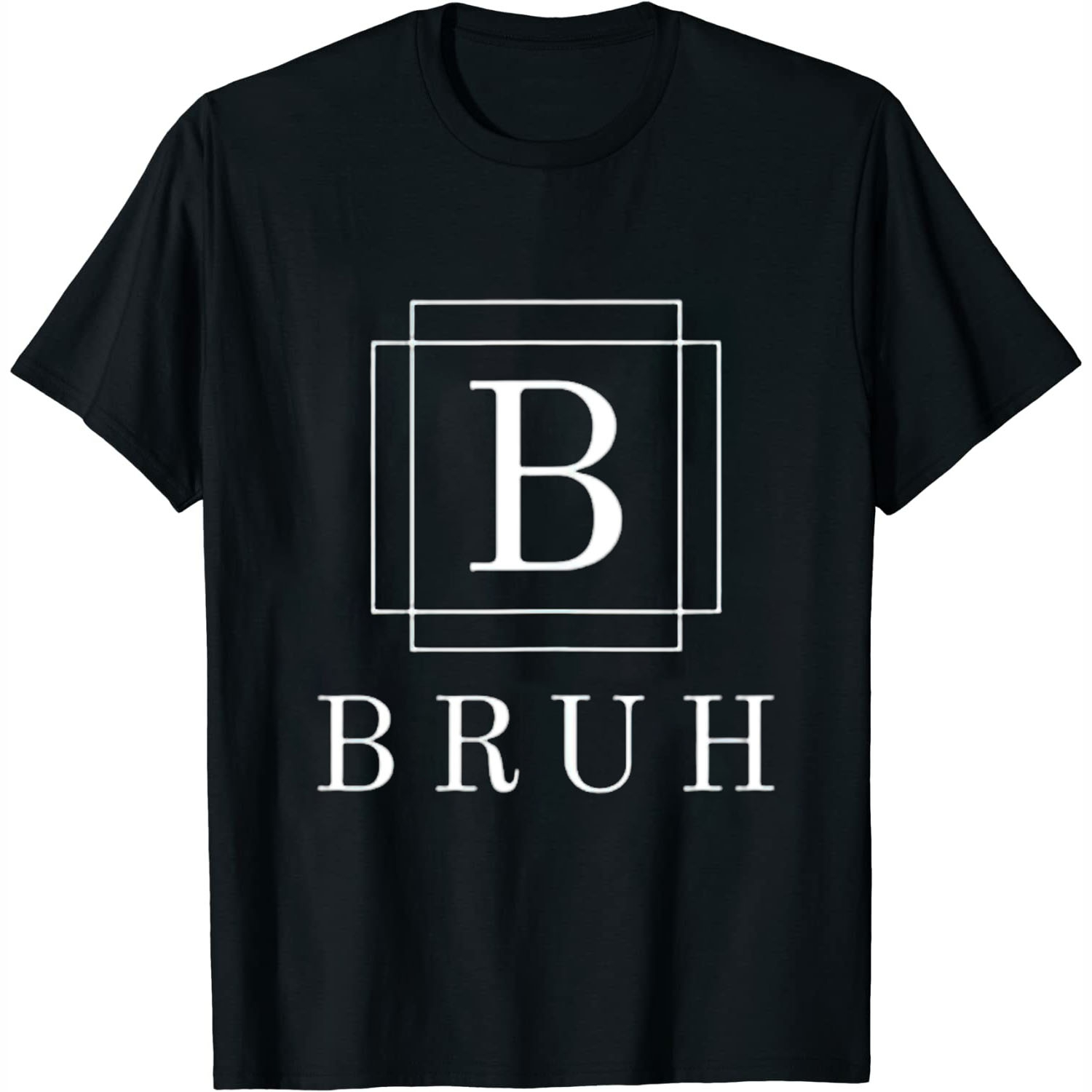 Bruh Gamer Slang Meme Design Sarcastic Sayings Bruh Meme T Shirt Black ...