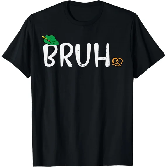 Bruh German Bavarian Festival Funny Cold One Drinker Holiday Humor ...