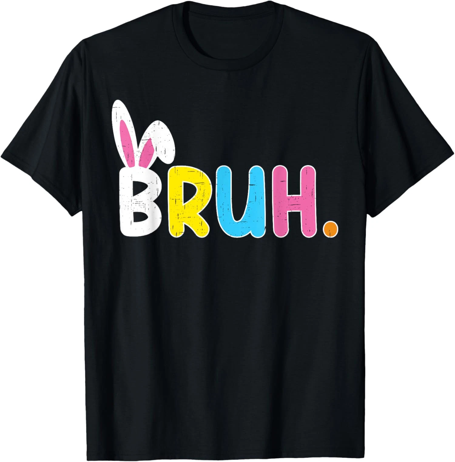 Bruh Meme Easter Day Funny Bunny Eggs Retro Cute Unisex T-Shirt, for ...