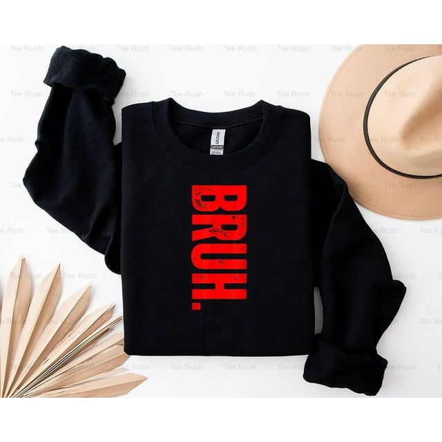 Bruh Meme Funny Saying Brother Greeting, Bro, Dude, Slang, Family Tee ...
