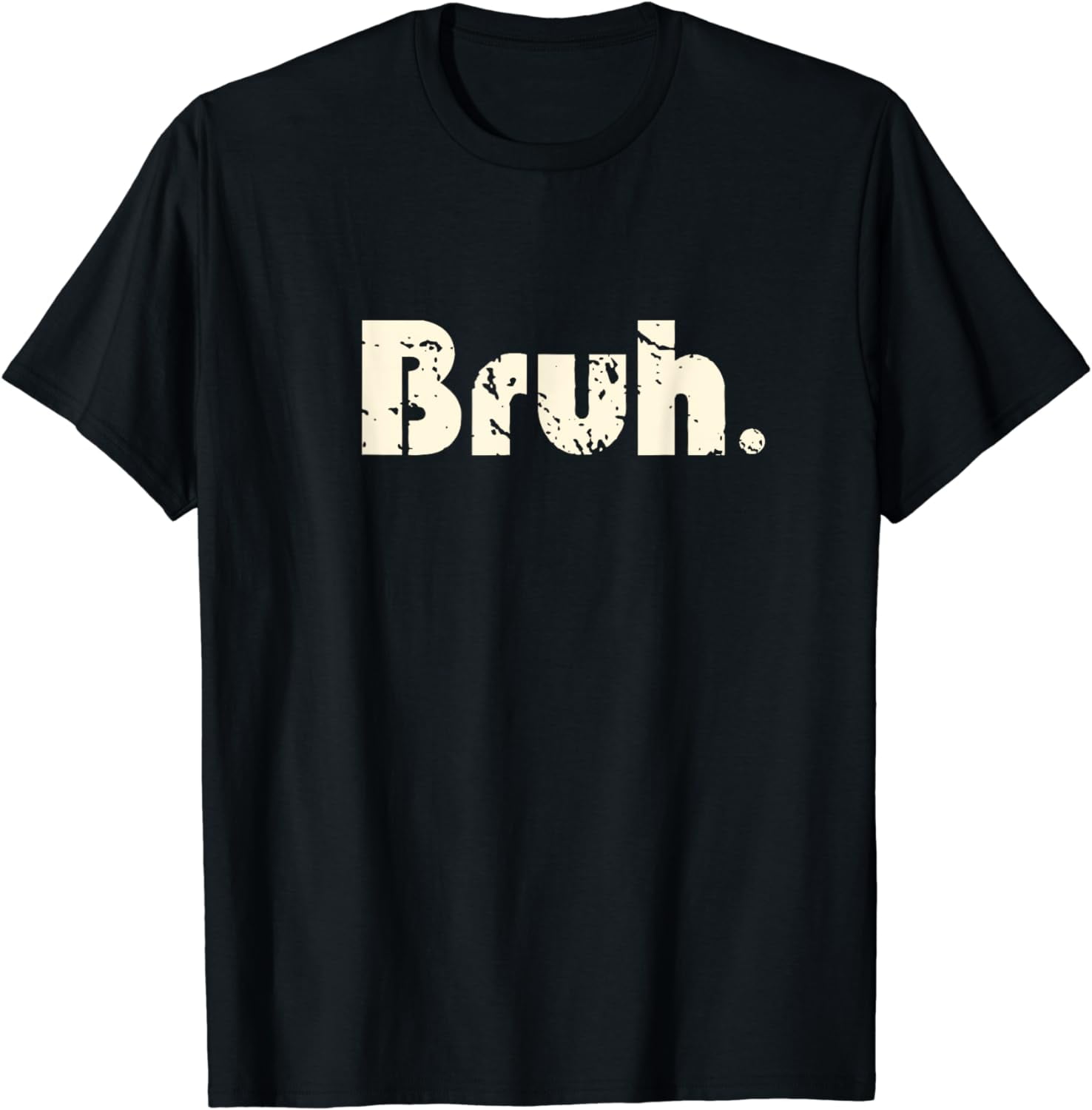 Bruh Meme Funny Saying Brother Greeting Teens Boys Men T-Shirt ...