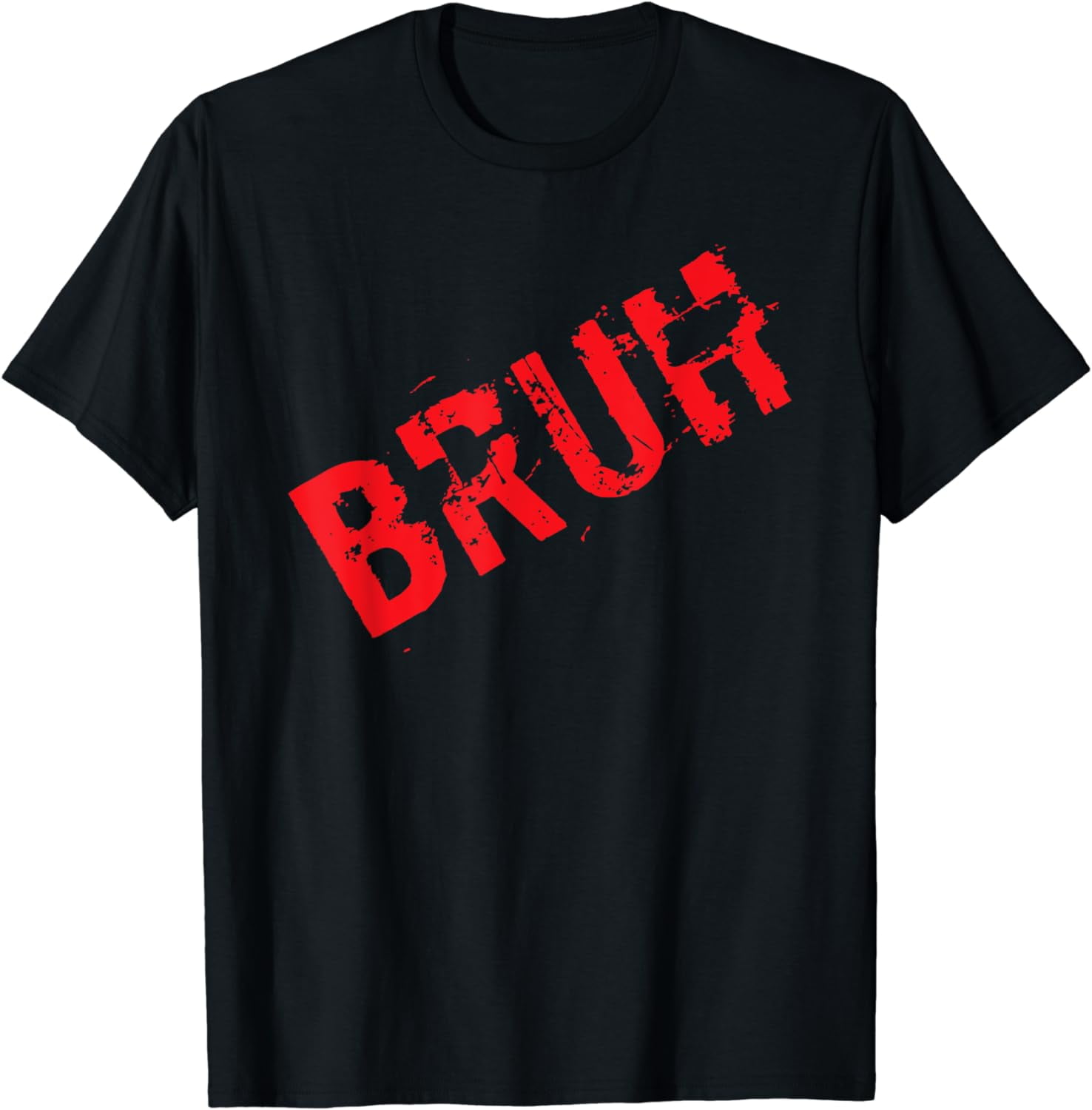 Bruh Meme Funny Saying Brother Greeting Teens Boys Men T-Shirt ...