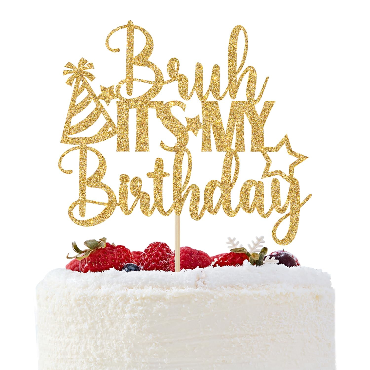 Bruh It's MyTRDN Birthday Cake Topper, Bruh Happy Birthday Cake ...