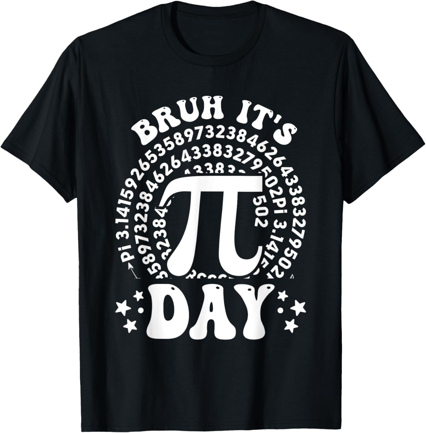 Bruh Pi Day 3.14 Pi Number Math Teacher T-Shirt - Walmart.com