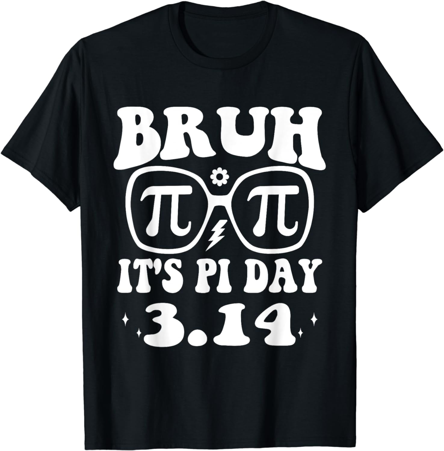 Bruh Pi Day 3.14 Pi Symbol Funny Pi Day Teachers Math Lovers T-Shirt ...