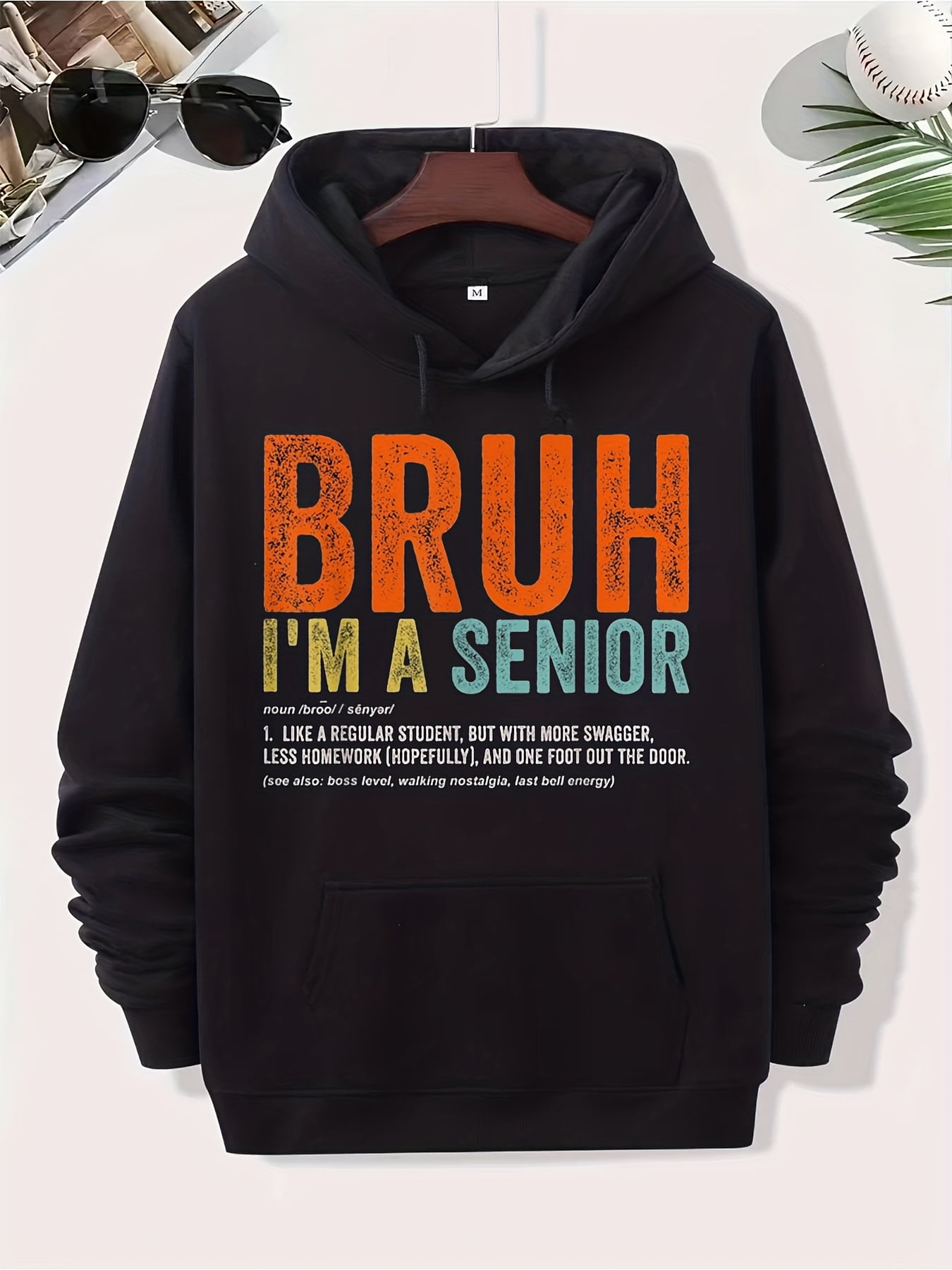 Bruh I'm A Senior Graduation Hoodie - Class of 2026 & 2025 Senior Year ...