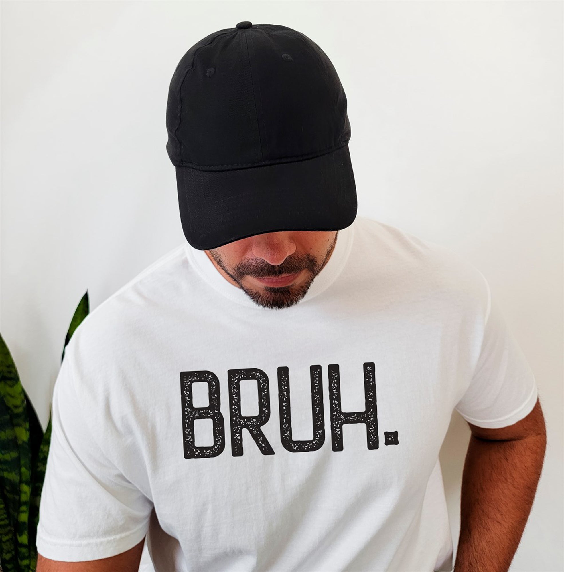 Bruh Tee, Side Seams, Pre-Shrunk, Retail Fit, Tear Away Label Shirt ...