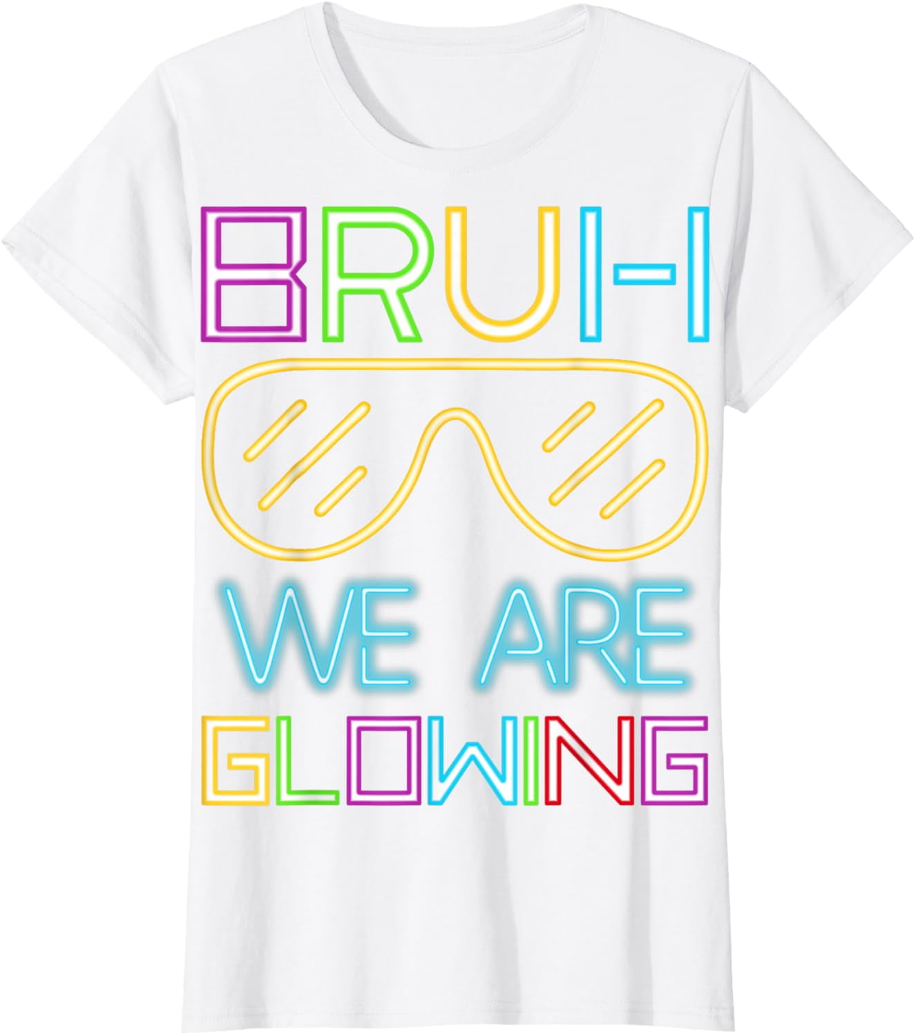 Bruh We Are Glowing In My Glowing Era Hello Summer Vacation T-Shirt ...