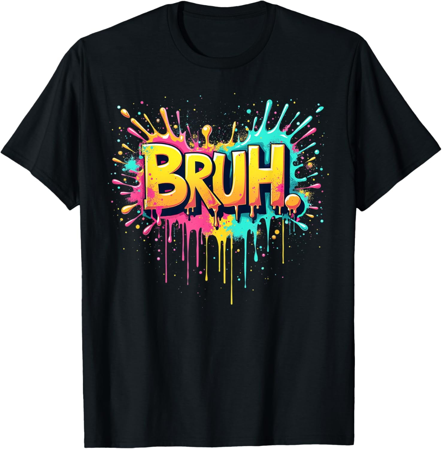 Bruh funny saying meme Bro Boy Girls kids youth teen slang T-Shirt ...