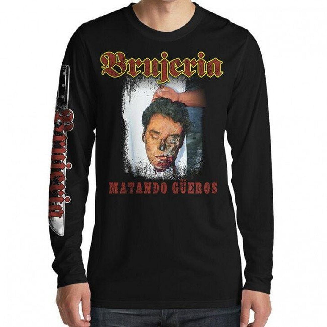 Brujeria Matando Gueros Traeme Long Sleeve Shirt - Walmart.com