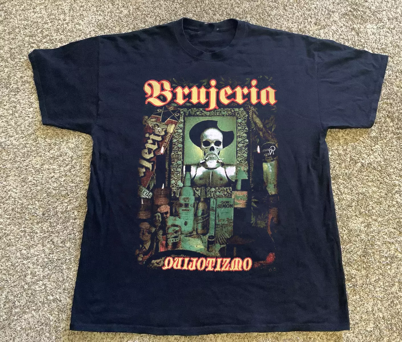 Brujeria shirt Quijotizmo Short Sleeve Black All Size Shirt AM43 ...