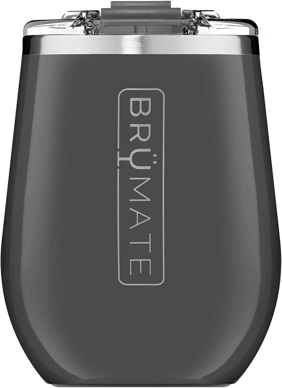 Brumate Uncorkd XL 14oz Wine Tumbler - Charcoal Gray - Walmart.com