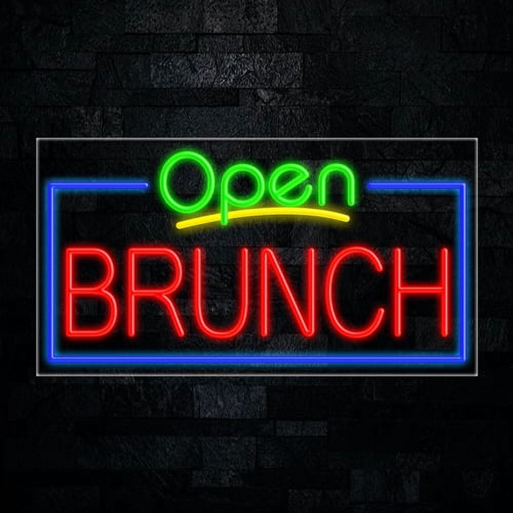 Brunch LED Neon Sign 33"L x 18"H #35631 - Walmart.com