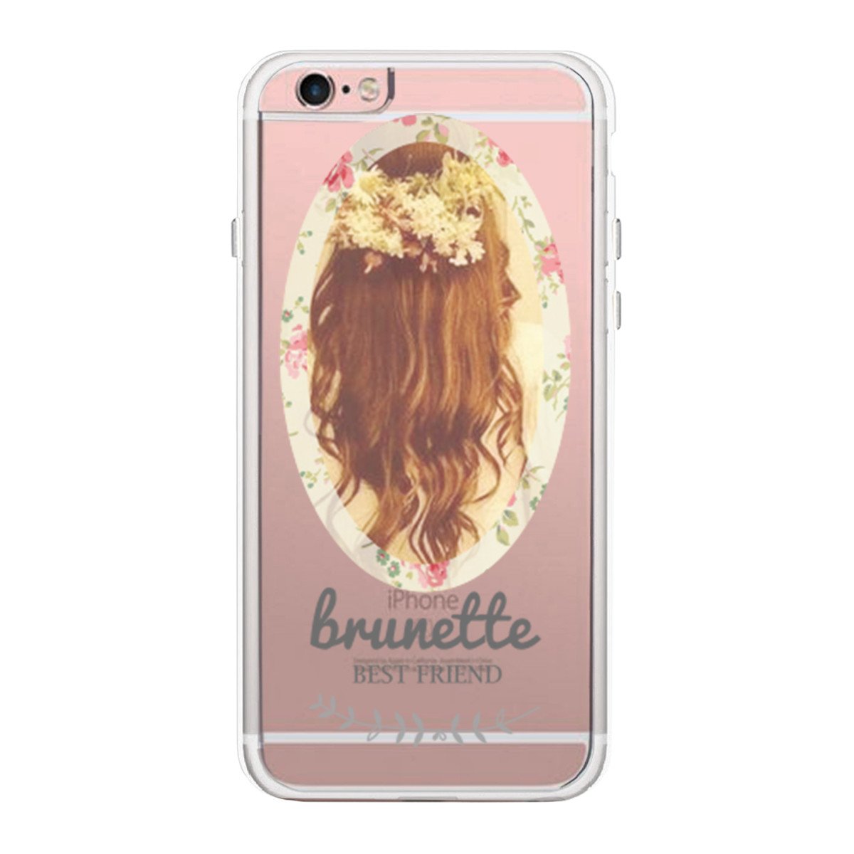 Brunette Friendship Phone Case Cute Clear Phonecase - Walmart.com