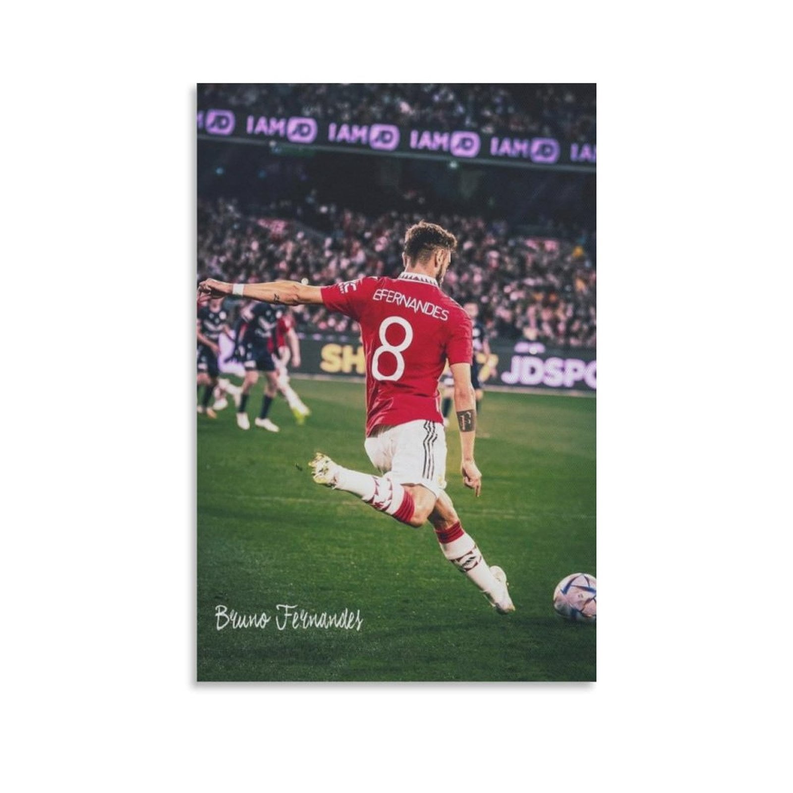 Bruno Fernandes Canvas Poster Posters Wall Art Painting Canvas Gift ...