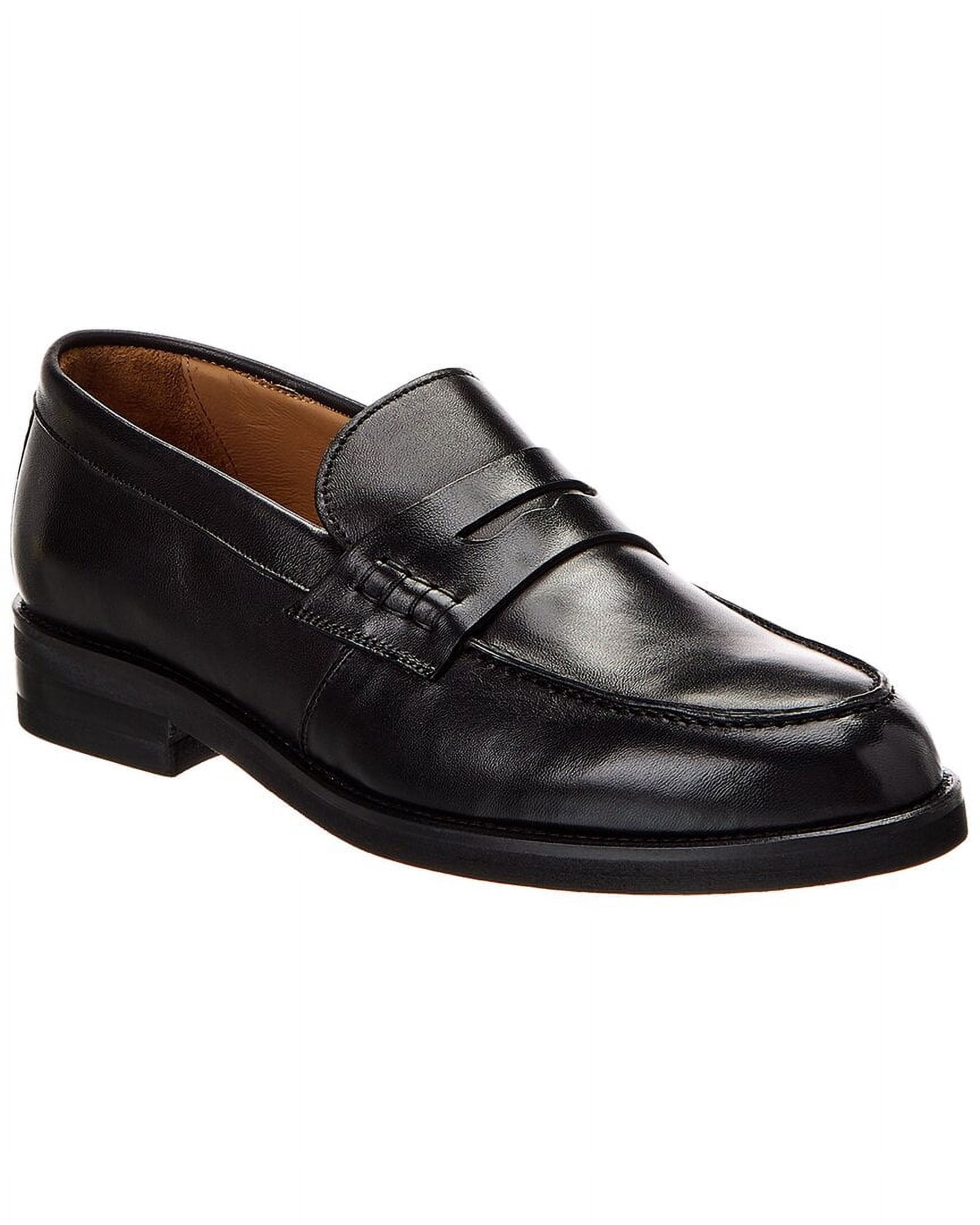 Bruno Magli Carter Leather Loafer, 11, Brown - Walmart.com
