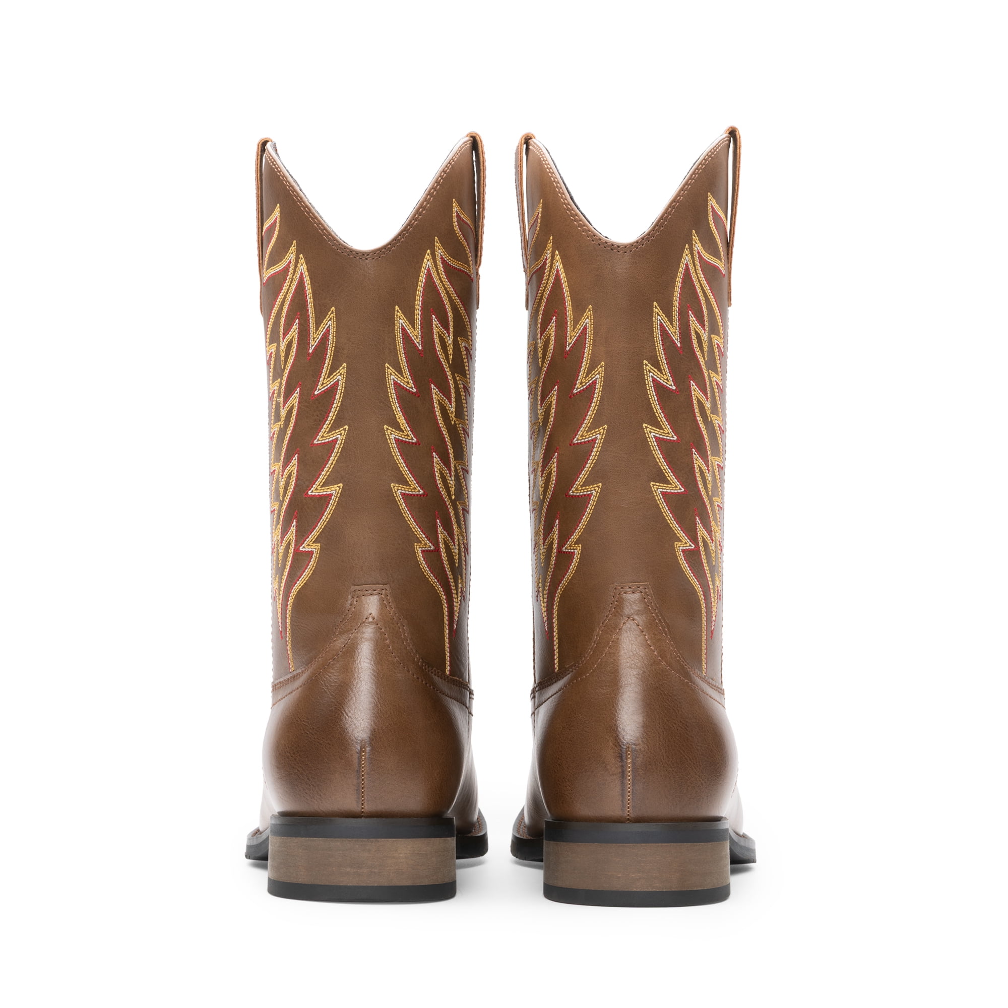 Bruno Marc Cowboy Boots for Men, Slip on Western Boots with Chic ...