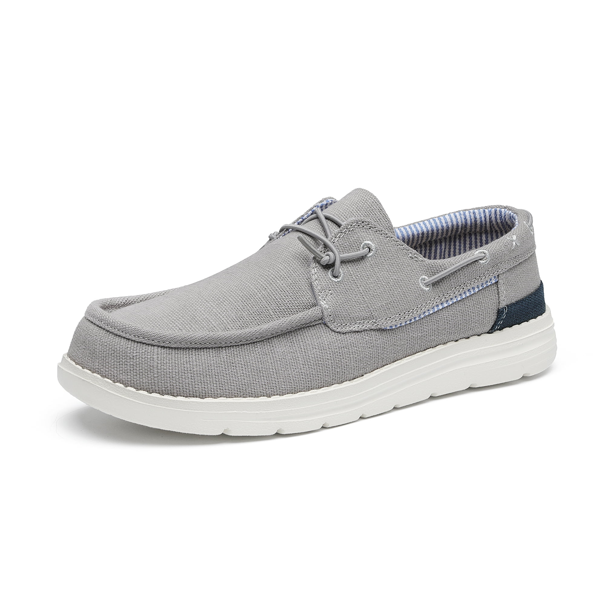 Bruno Marc Mens Comfort Slip-on Canvas Loafers Casual Boat Shoes ...