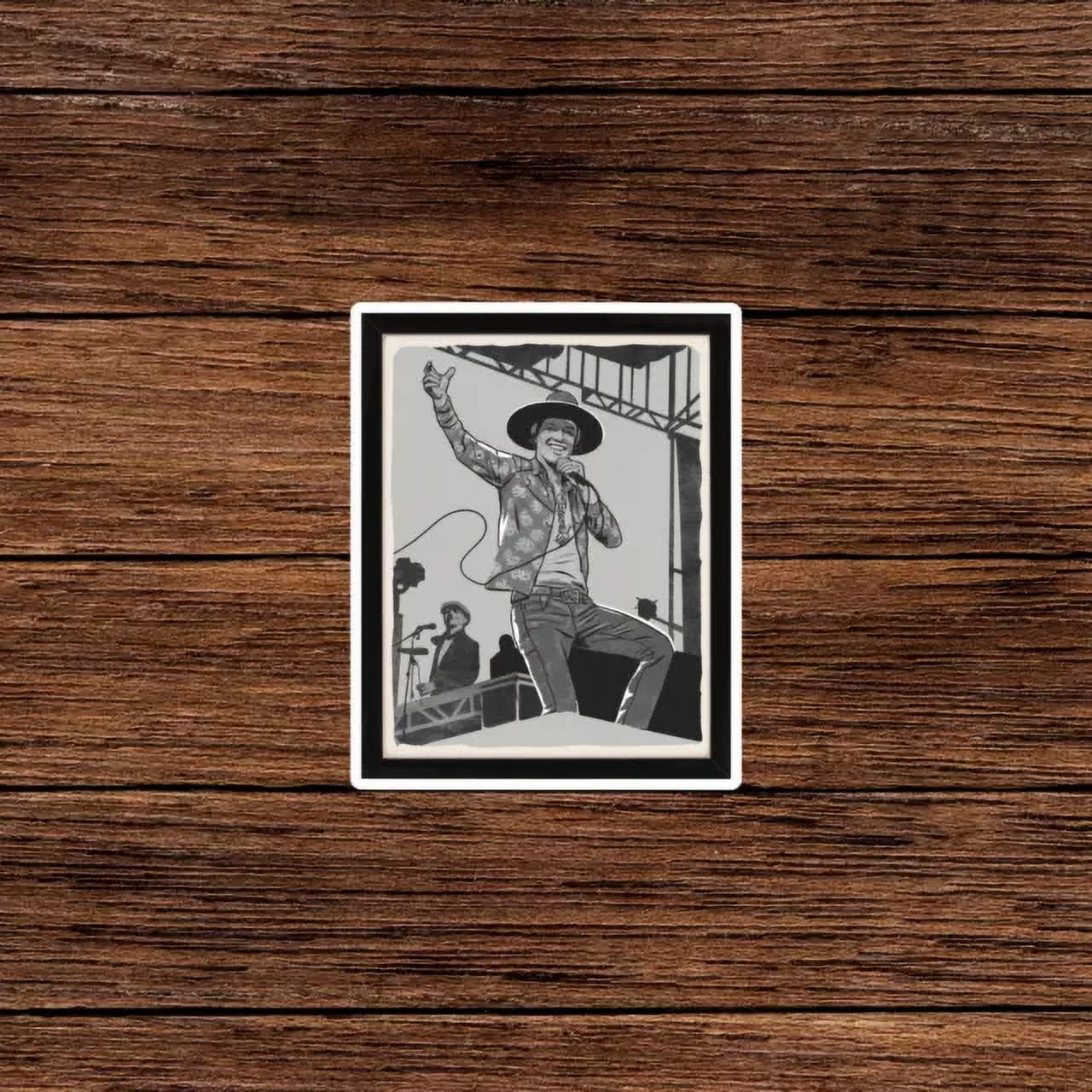 Bruno Mars 24K Magic Singer Pop Star Band Concert Sticker Decalphone ...