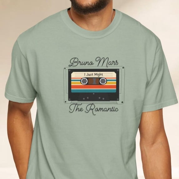 Bruno Mars Cassette Tape Unisex T-Shirt | Retro Vintage Tee | The ...