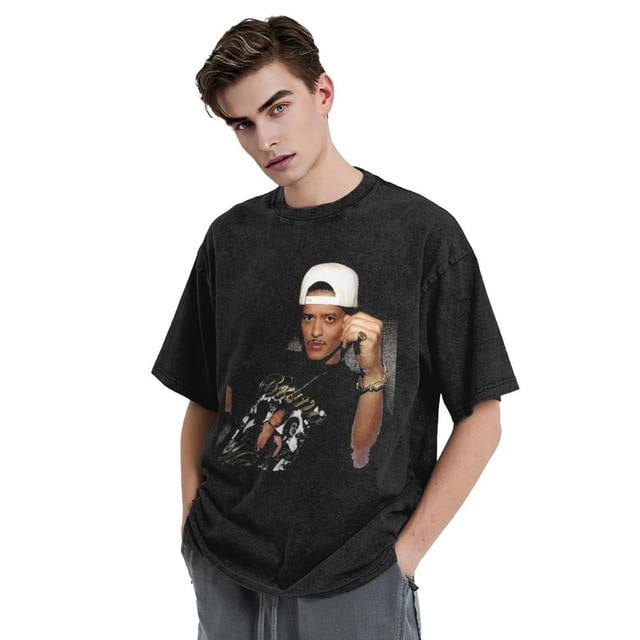 Bruno Mars Fan Vintage Tee, Unisex Clothing, Music Inspired Shirt, Hip ...