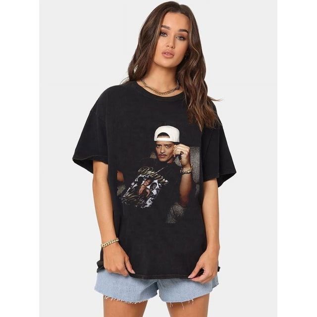 Bruno Mars Music Shirt Bruno Mars Concert 2023 Tshirt - Walmart.com