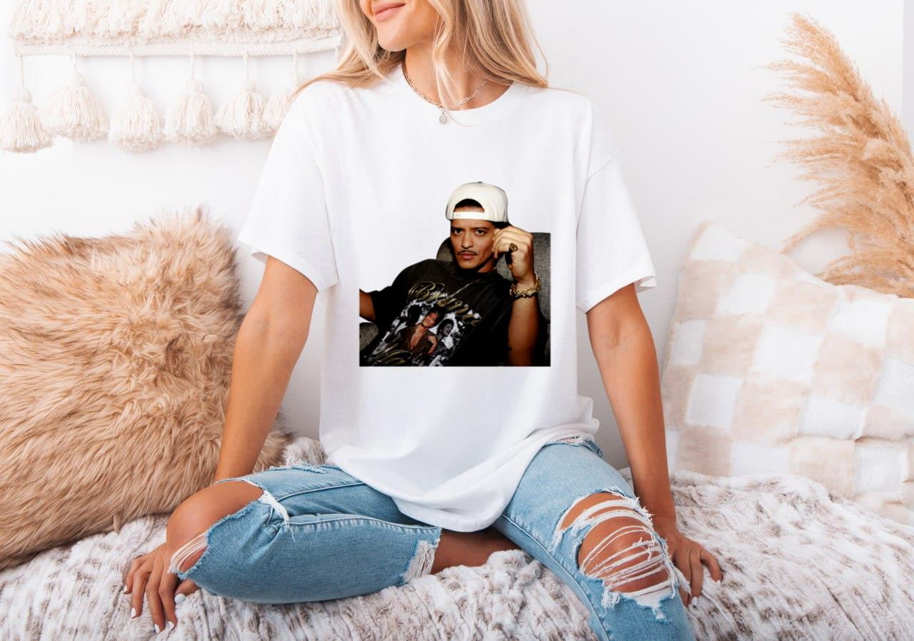 Bruno Mars Music Shirt with Iconic, Perfect for Fans of Bruno Mars and ...