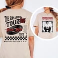 Bruno Mars Romantic Tour 2026 Two Sided T-Shirt, Bruno Mars Concert ...